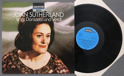 N706 Joan Sutherland sings Arias Donizetti Verdi DECCA 6.42333 AH Stereo | eBay