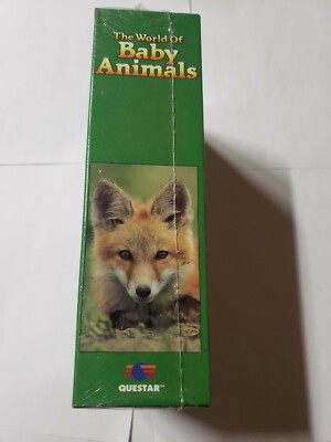 The World Of Baby Animals VHS Box Set, New Sealed, Vol 1 and 2, Questar ...