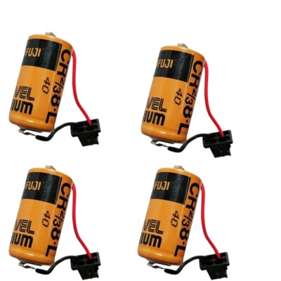 4PCS Fuji CR2/3 8.L 3V 2000mAh Battery Cell for PLC Memory Backup Power ...
