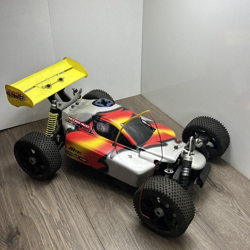 Xtm Racing RC 1/8 Buggy 4x4 Nitro 4WD Off Road Racer Hi-Tech No ...