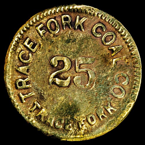 Trace Fork Coal Co. W.VA. Coal Scrip Token 25c R10 Kanawha County WV | eBay