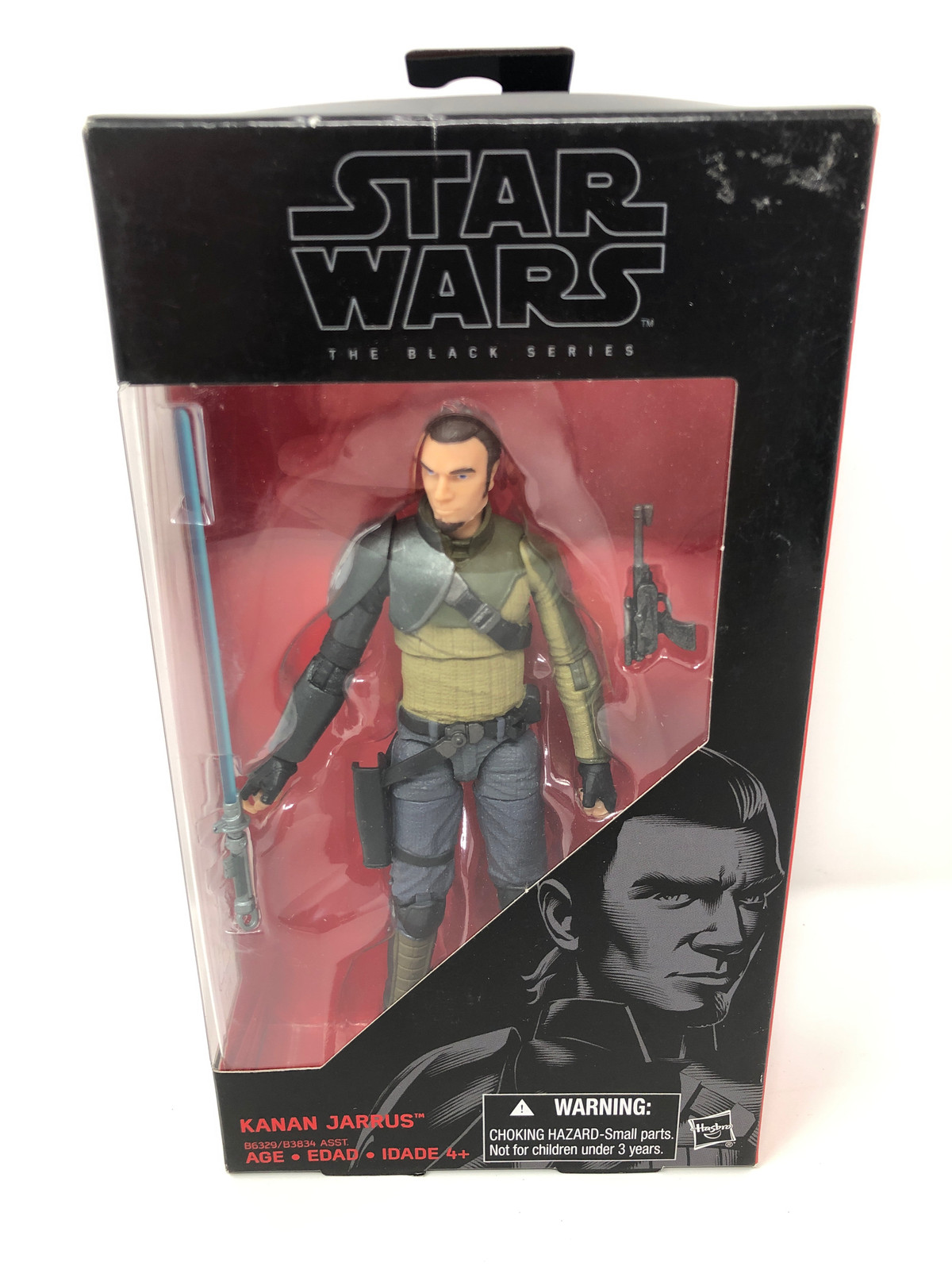 Star Wars Rebels Black Series Kanan Jarrus Action Figure
