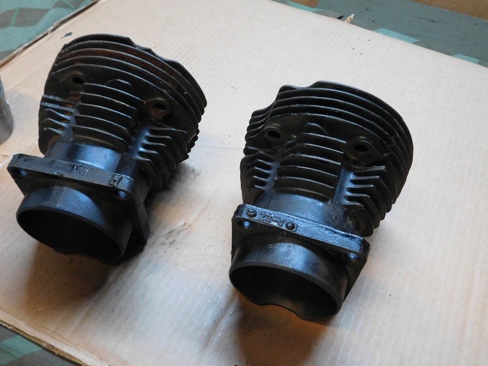 Harley Knucklehead 61" Motor Cylinders Set Bored to 74" Std. | eBay