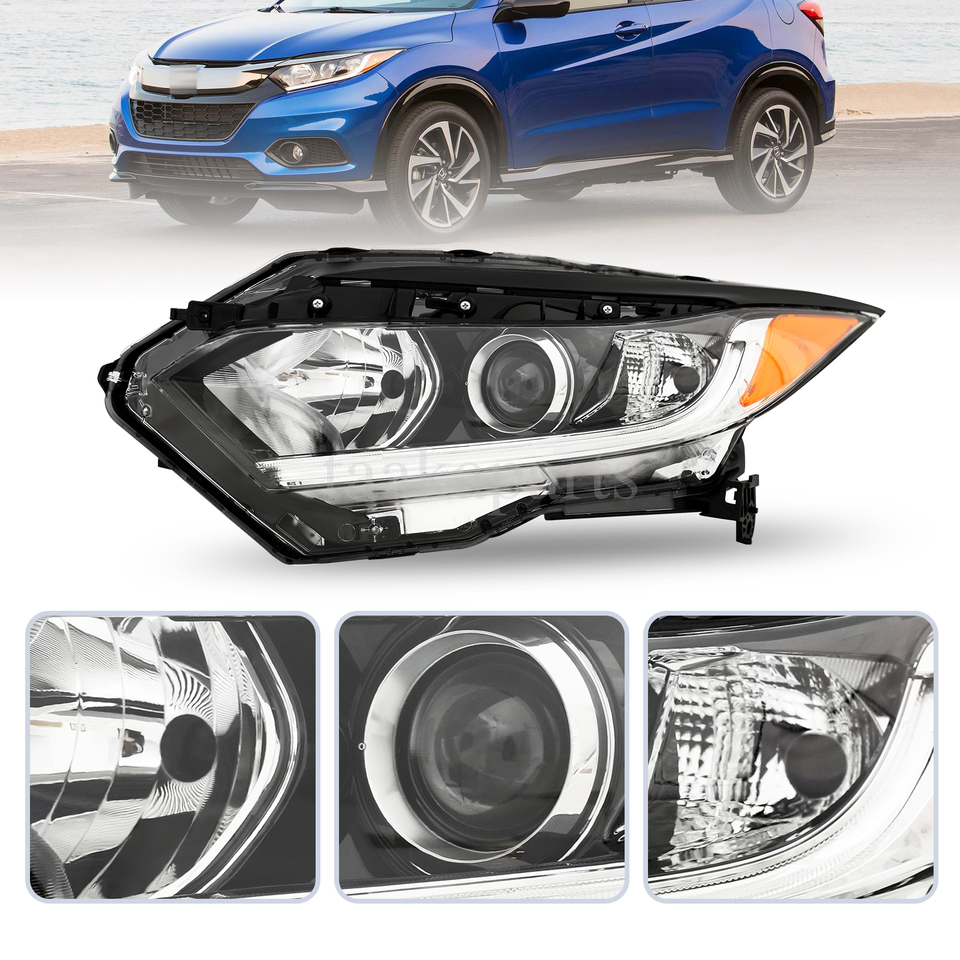 Headlight w/LED DRL For 2019 2020 2021 2022 Honda HRV HR-V Left Driver ...