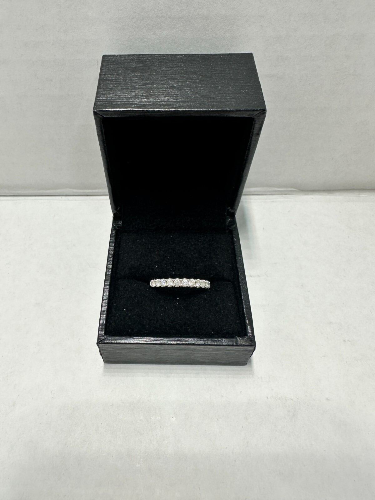 SK9 Lab Grown Diamond Wedding Band Ring Sz 6 - Round Brilliant - I1 ...