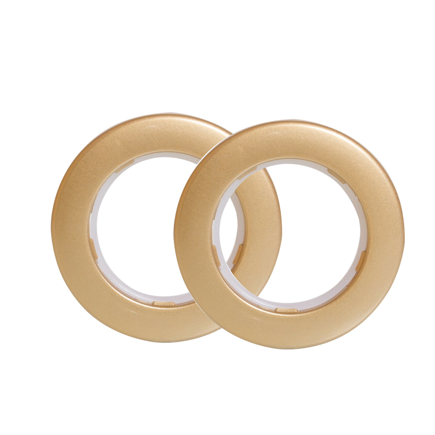 10X EYELET CURTAIN RINGS - Clip Grommet Blinds Drapery Low Noise 42mm ...