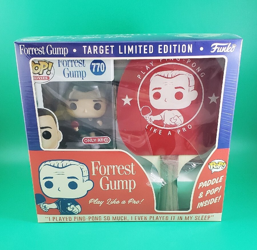 Forrest Gump Ping Pong Paddle 2) Sealed New Forrest Gump Target