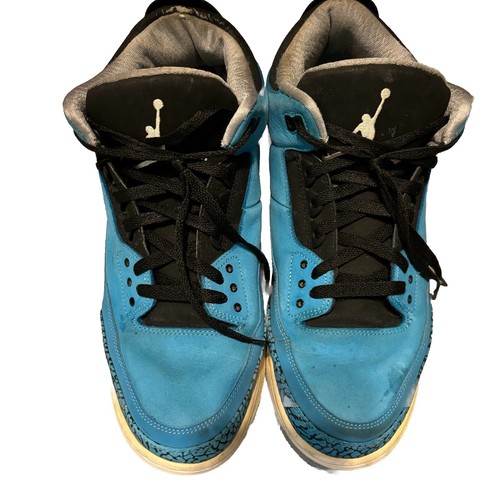 Air Jordan 3 Low Top Size 13 Retro Powder Blue Sneakers 2013 Basketball ...