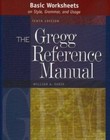 Basic Worksheets on Style, Grammar, and Usage to accompany the Gregg ...