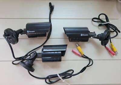 Set Of 3 Swann SW-PROCAM Security Cameras W/ Night Vision | eBay