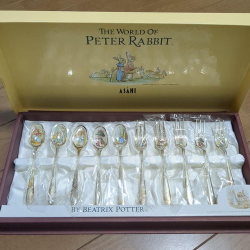 Peter Rabbit & Spoon & Fork 10 piece Cutlery Set Unused | eBay