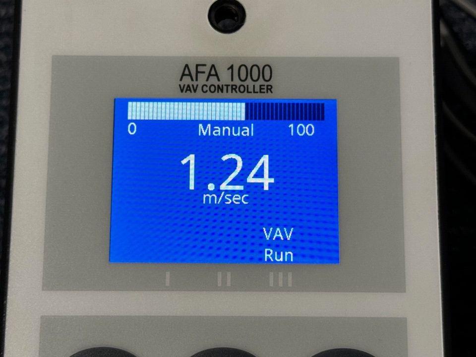 TEL AFA 1000 VAV Controller Air Flow Controller AFA1000-E with flow ...