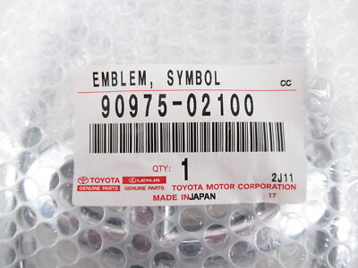 Genuine OEM Toyota 90975-02100 Front Grille Emblem | eBay