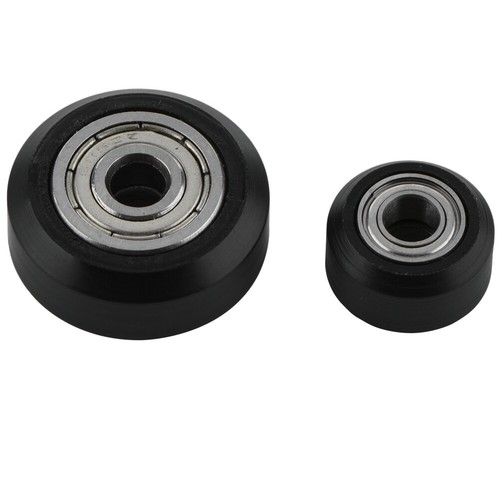 10Pcs CNC Wheel Pulley POM With Bearings 5mm Bore For 3D Printer DOB | eBay