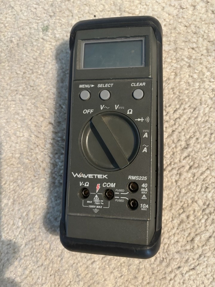 Wavetek/Beckman Multimeter RMS225 | eBay