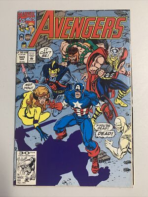 The Avengers #343 Marvel Comics GOOD COMBINE S&H | eBay