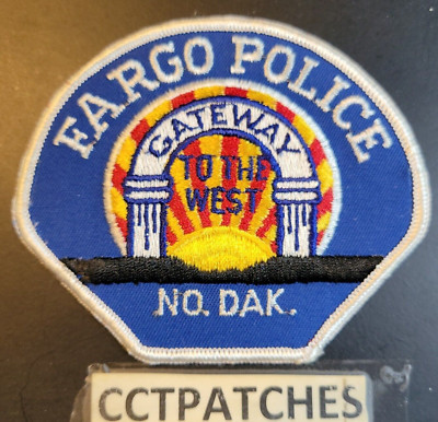 FARGO, NORTH DAKOTA POLICE SHOULDER PATCH ND | eBay