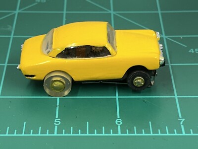 Cool Custom Fairgrounds Racer With Johnny Lightning HO SLOT CAR CHASSIS ...