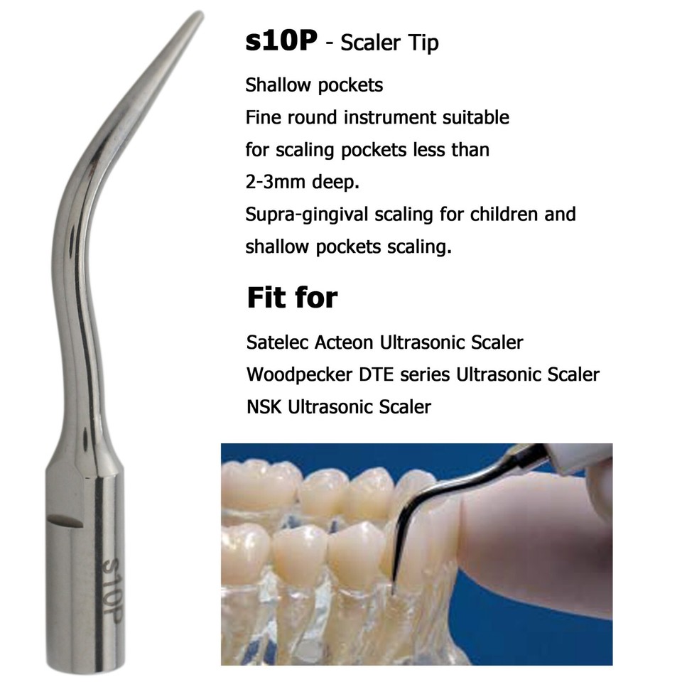 For Acteon Satelec Newtron Piezo Tips Dental Ultrasonic Scaler Tips H3 ...