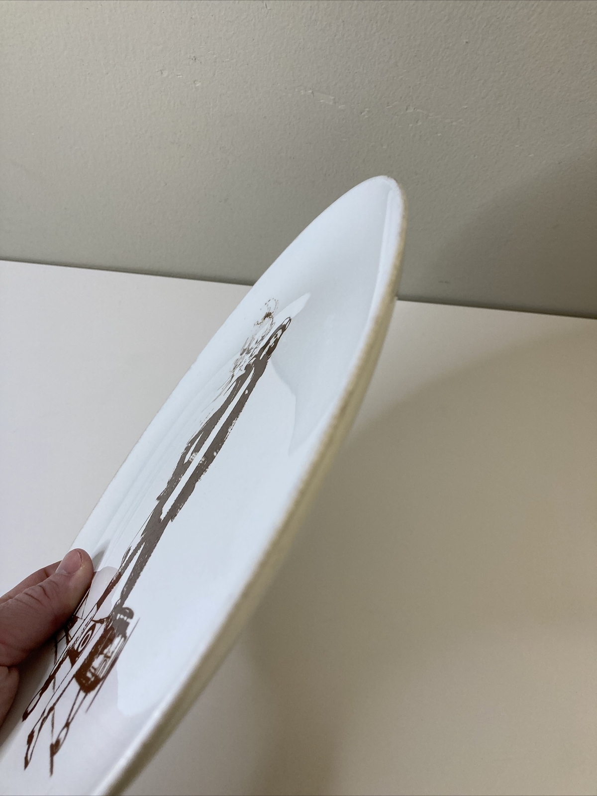 Vintage Pyroceram Tableware by Corning 10" Plate WW 1 Fighter Pilot ...