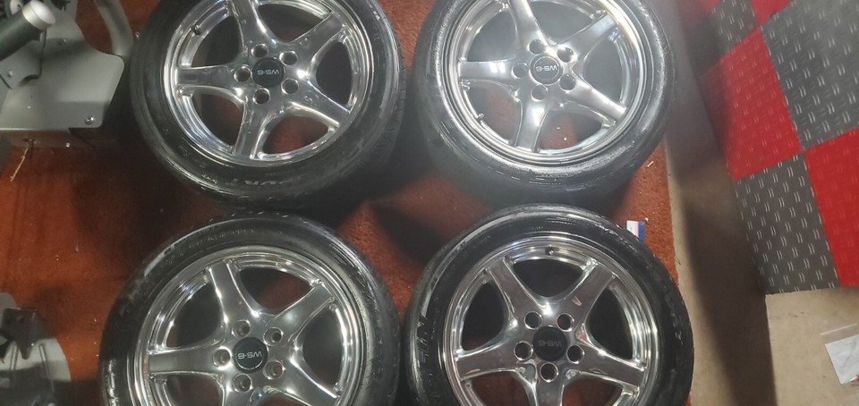 1997-2002 PONTIAC TRANS AM "CHROME" WS6 Wheels*17X9*MICHELIN PILOT ...