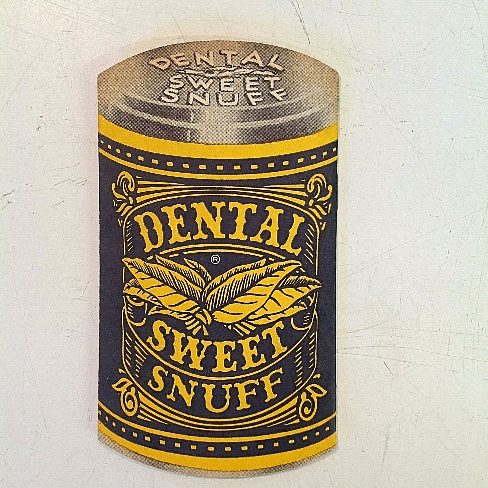 Vintage Dental Mild Scotch Snuff Ivey Owen Pocket Notebook Advertising ...