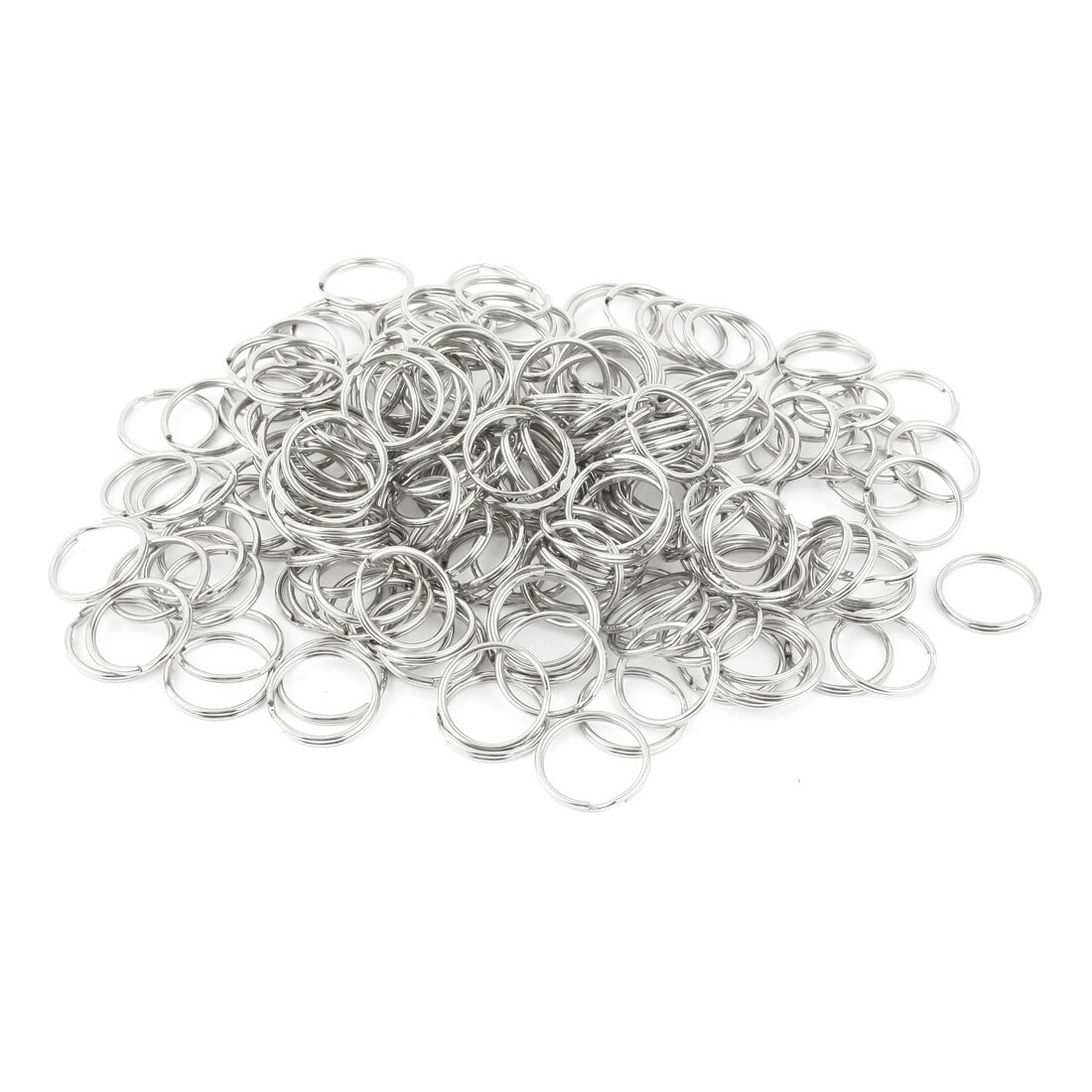 20mm Key Ring Chain Loop Pocket Photo Clasps Split Keyring Connectors ...