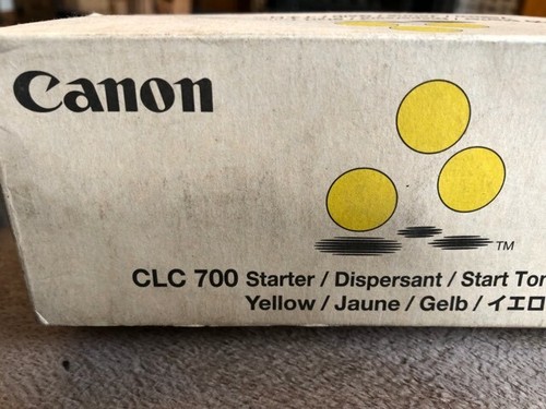 Canon clc 700 starter toner (Yellow). | eBay