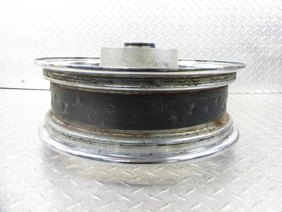 2006 06-16 Kawasaki VN900 Vulcan 900 Classic Rear Wheel Rim Straight ...