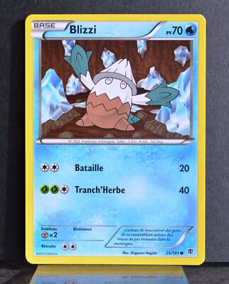 carte Pokémon 25/101 Blizzi 70 PV Série BW Explosion Plasma NEUF FR | eBay