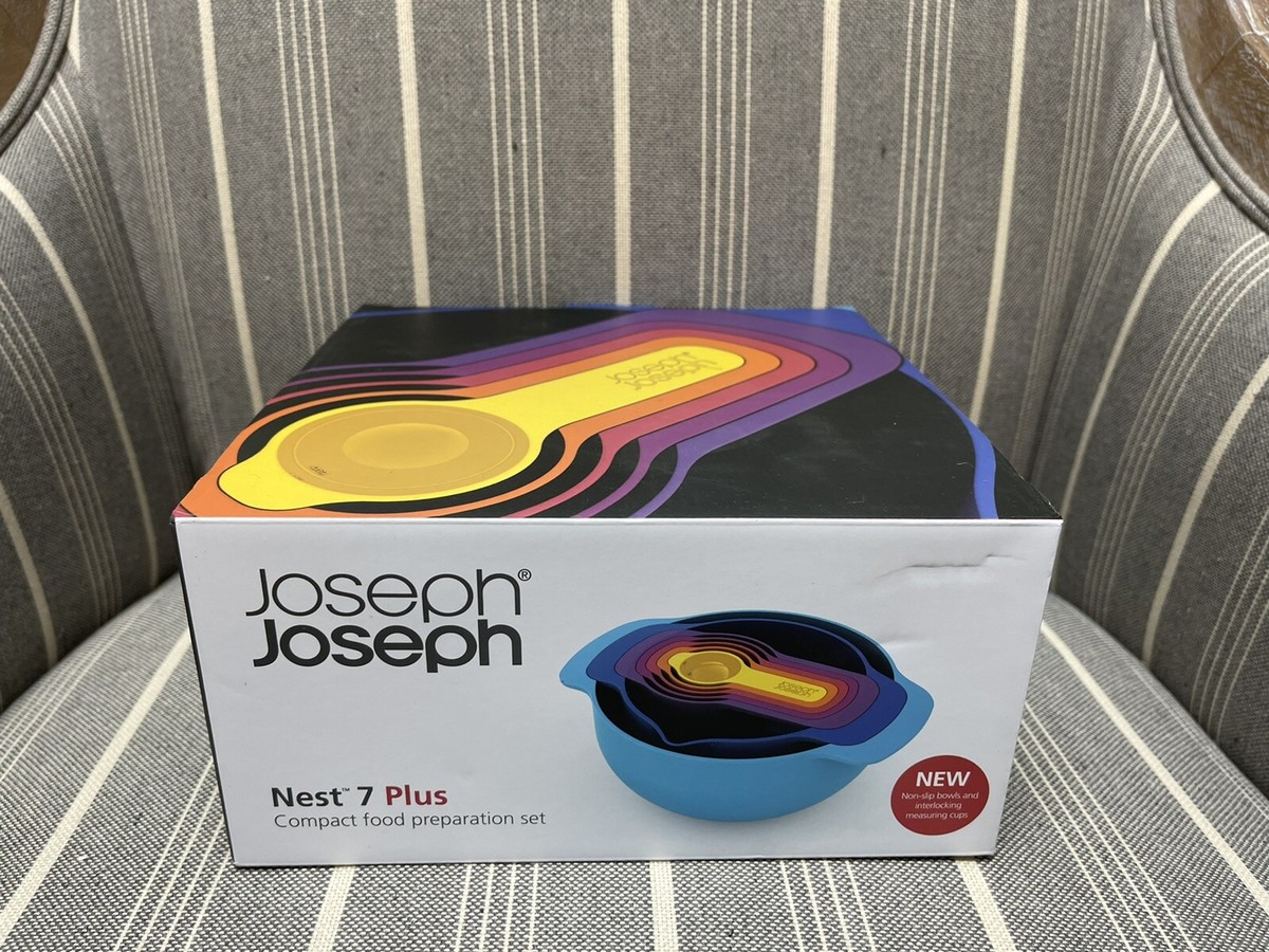 Joseph Joseph Nest Plus 7 Piece Nesting Mixing Bowls And 8 Piece