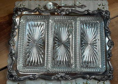 Platters & Trays - Silverplate Rectangular