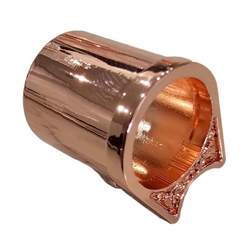 Engraved 1911 Barrel Bushing Scroll fit All 45ACP 9mm 1911s Rose Gold ...
