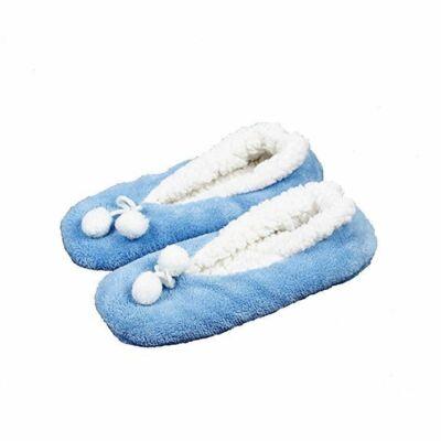 Indoor Use Plush Fleece Inside and Out Cushioned Footbed Slipper Cute ...