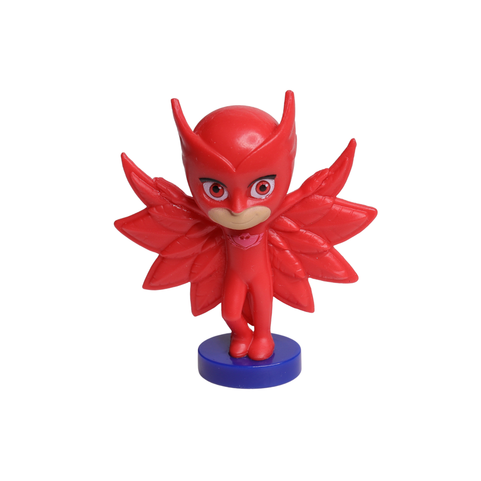 Lot Of 5 PJ Masks Miniature 2" Figures On Bases PJ-Owlette-Gekko-Romeo ...