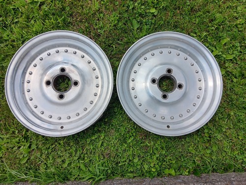(2) 15x3 1/2" Centerline Auto Drag Wheels, 4 On 4 1/4", Foxbody | eBay