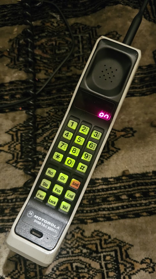 VINTAGE CELL PHONE MOTOROLA 1980's Brick Phone OG | eBay