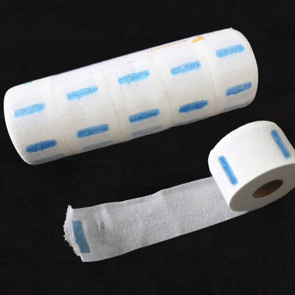 10Pcs Disposable Neck Paper Hairdressing Neck Strip Haircut Neck ...