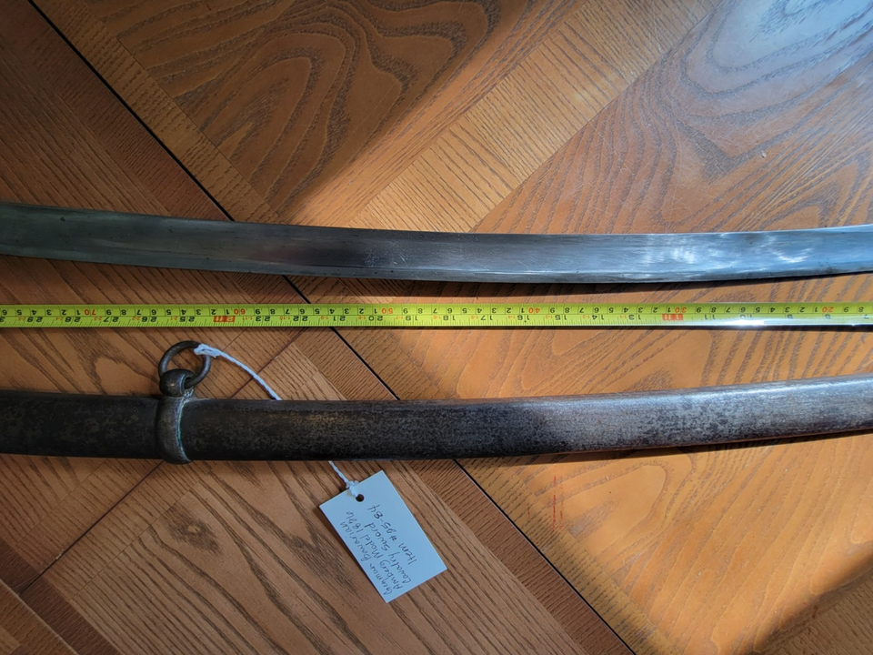 German Bavarian Hamburg Model 1826 Heavy Cavalry Sword/Saber | eBay