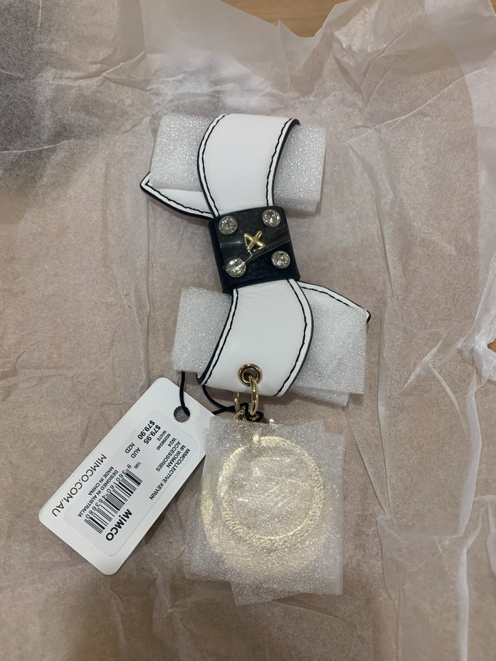 BNWT MIMCO Black 2024 MIP Membership Mim Collective Key Ring | eBay ...