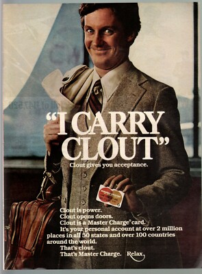 Master Charge Credit Card 1977 Print Ad Smiling Young Businessman At ...