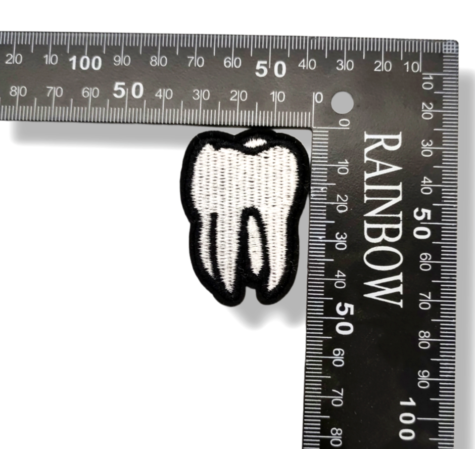 Dentist tooth patch for clothing heat teeth patch | eBay