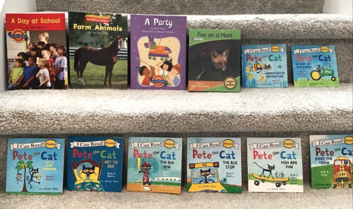 I Can Read Phonics Book Set Pete the Cat, Letters & Sounds Blends Learn ...