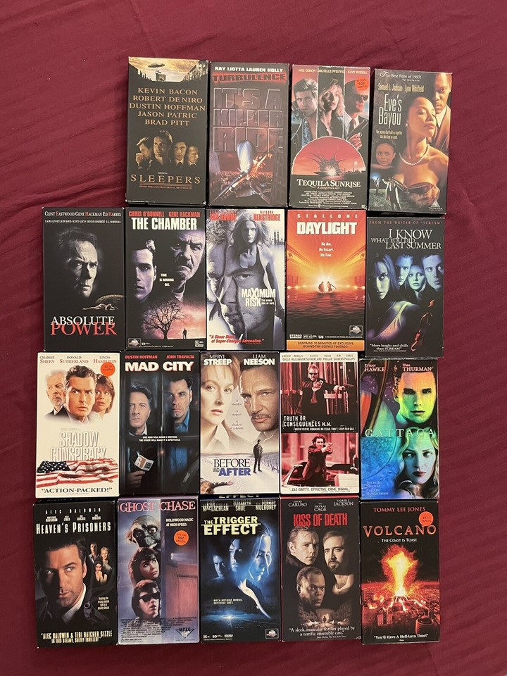 34 vhs movie video lot used (C) | eBay
