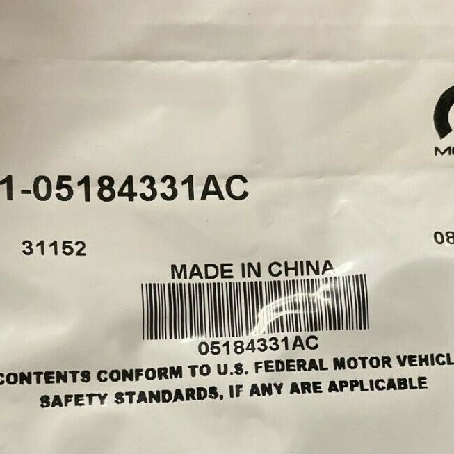 Engine Intake Manifold Gasket Mopar 5184331AC | eBay