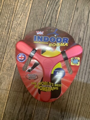 Wicked Indoor Booma red The World's Best Indoor Boomerang Foam ...