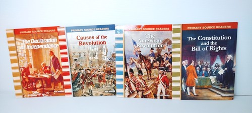 Primary Source Readers History Book Lot American Revolution Homeschool ...
