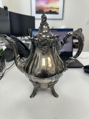 Tea/Coffee Pots & Sets - Baroque Silver Plated