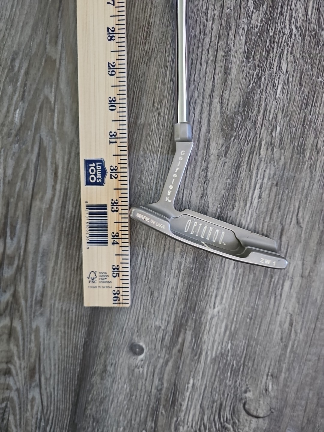 Putter: Golfology Octagon ZW 1 putter Steel Shaft RH. | eBay