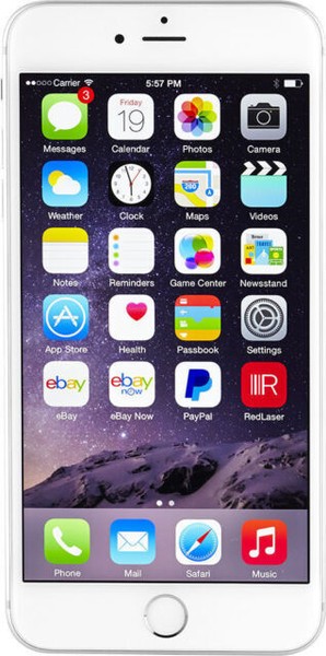 Apple iPhone 6 Plus - 128 GB - Silver (Metro) for sale online | eBay